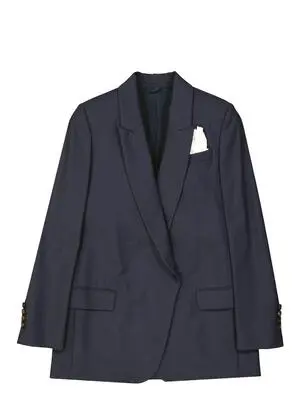 Brunello Cucinelli BRUNELLO CUCINELLI Virgin Wool Jacket Blue