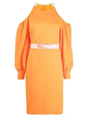 Stella McCartney Off-shoulder Dress - Orange