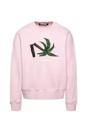 Palm Angels Logo Sweatshirt - Pink
