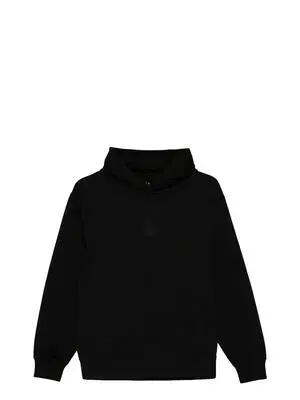 C.P. COMPANY Cotton Hooded Sweatshirt - Black