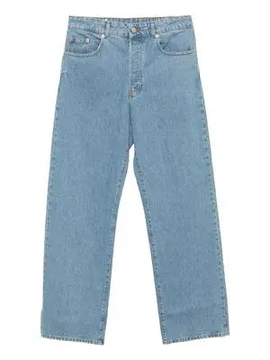 Dries Van Noten Peyter Denim Pants - Blue