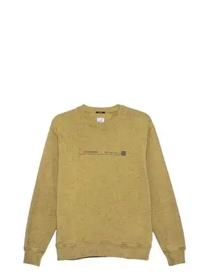C.P. COMPANY Logo Crewneck Sweatshirt - Green