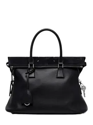 MAISON MARGIELA 5ac Soft Medium Shoulder Bag - Gray