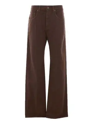 Brunello Cucinelli Cotton Pants - Brown
