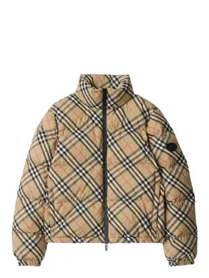 Burberry Check Ambleside Puffer Jacket - Multicolor