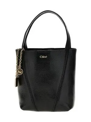 Chloé Calf Leather Tote Bag - Black
