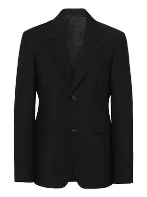 Prada Giacca Tailoring Slim - Black