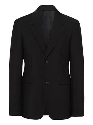 Prada Giacca Tailoring Slim - Black