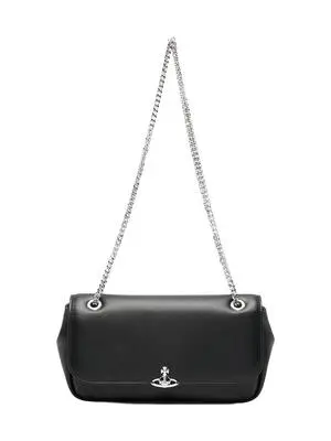 VIVIENNE WESTWOOD Chain Crossbody Purse - Black
