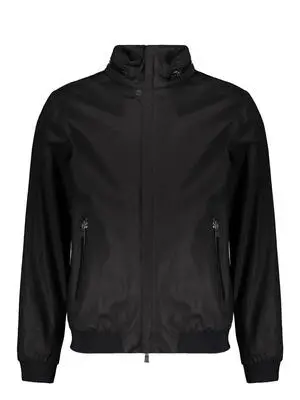 Herno Stand Collar Pocket Jacket - Black