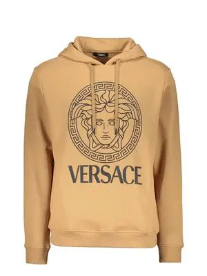Versace Medusa Hooded Sweatshirt - Brown