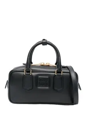 Miu Miu Arcadie Regular Leather Bag - Black