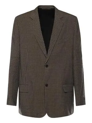 Balenciaga Balenciaga Single Breasted Blazer Brown