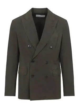 Dries Van Noten Balto Double-breasted Blazer - Green