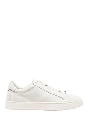 TOD'S Calf Leather Sneakers With One-pull Lace - White