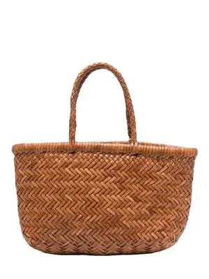DRAGON DIFFUSION DRAGON DIFFUSION Interwoven Leather Tote Bag