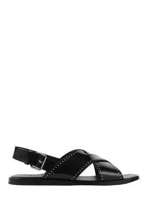 Church's Crossover Flat Sandals - Black