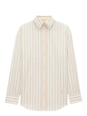 SAINT LAURENT Saint Laurent Women Striped Cotton Cassandre Shirt
