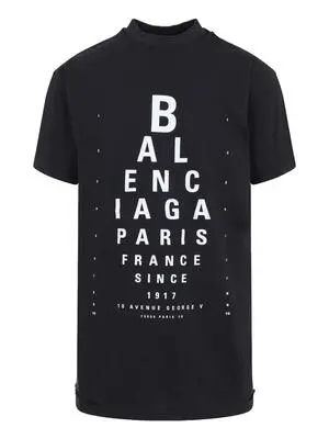 Balenciaga Oversized T-shirt - Black