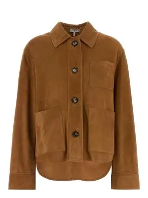 LOEWE LOEWE Suede Jacket