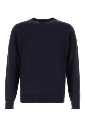 Zegna ZEGNA Cashmere Blend Sweater Blue