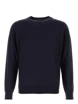 Zegna ZEGNA Cashmere Blend Sweater Blue