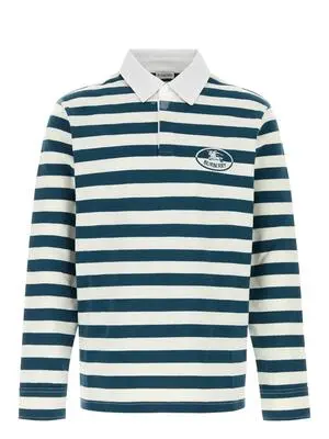 Burberry Embroidered Cotton Polo Shirt - Multicolor