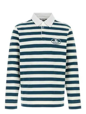 Burberry Embroidered Cotton Polo Shirt - Multicolor