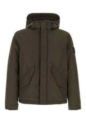 Stone Island Padded Jacket - Green