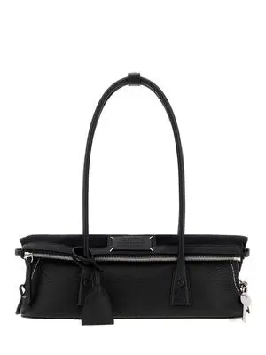 MAISON MARGIELA Leather 5ac Shoulder Bag - Black