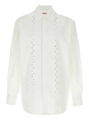 Valentino Garavani Poplin Shirt - White