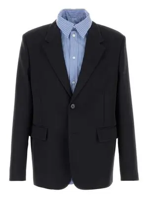 Balenciaga Wool Blazer - Black
