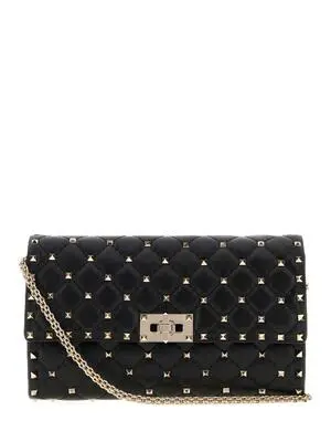 VALENTINO VALENTINO GARAVANI Nappa Leather Rockstud Spike Clutch