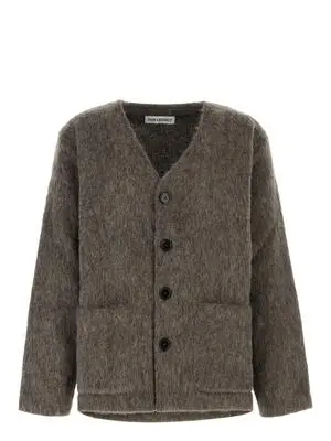 Our Legacy Mud Wool Blend Oversize Cardigan - Brown