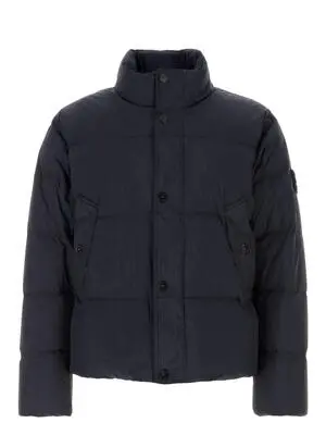 Stone Island Nylon Down Jacket - Blue