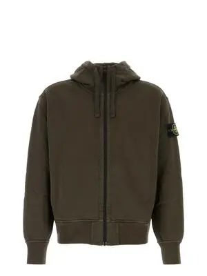 Stone Island Cotton Sweatshirt - Brown
