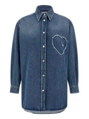 Moschino Heart' Shirt - Blue