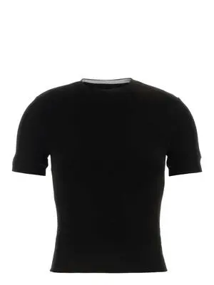 MAISON MARGIELA MAISON MARGIELA Ribbed Jersey Top