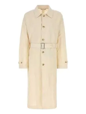 Dolce & Gabbana Cotton Blend Trench Coat - Brown