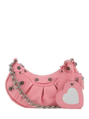 Balenciaga BALENCIAGA Leather Shoulder Bag Pink
