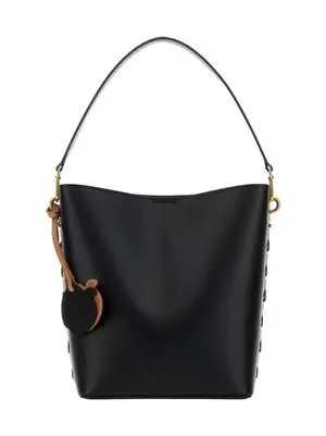 Stella McCartney Alter Mat Frayme Bucket Bag - Black