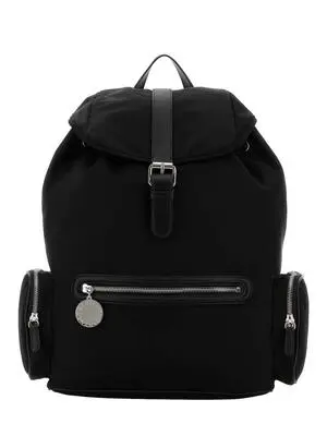 Stella McCartney Canvas Dartmoor Backpack - Black
