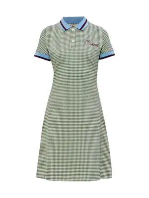 Marni Check Mini Dress - Green