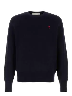 AMI Paris Wool Sweater - Blue