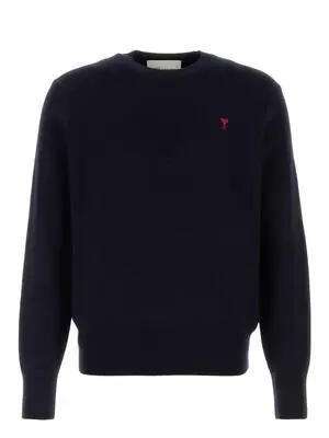AMI Paris Wool Sweater - Blue
