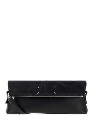 MAISON MARGIELA Leather 5ac Clutch - Black