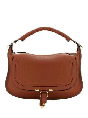 Chloé Marcie Shoulder Bag - Brown