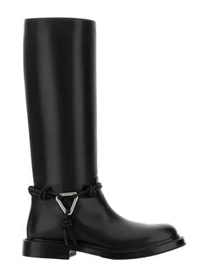 Bottega Veneta Leather James Boots - Black