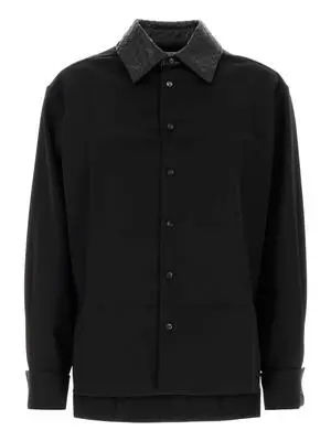 Bottega Veneta Wool Shirt - Black