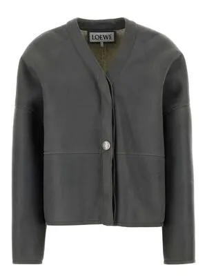 Loewe Shearling Jacket - Gray